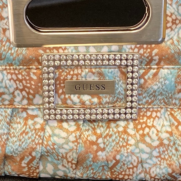 Guess | Bags | Beautiful Satin Rhinestone Cross Body Purse | Poshmark